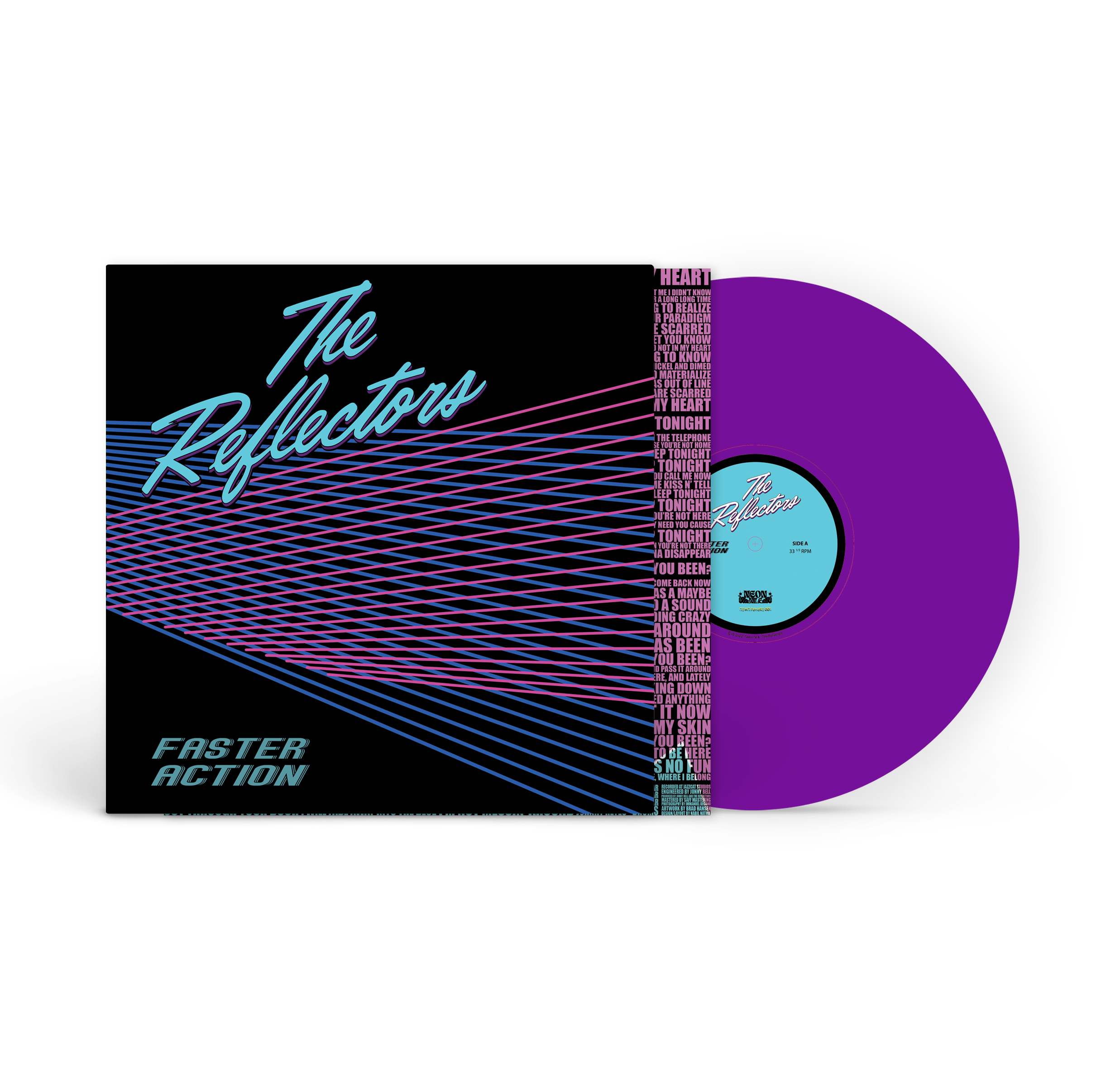 The Reflectors - Faster Action (Purple Vinyl) – Neon Nile